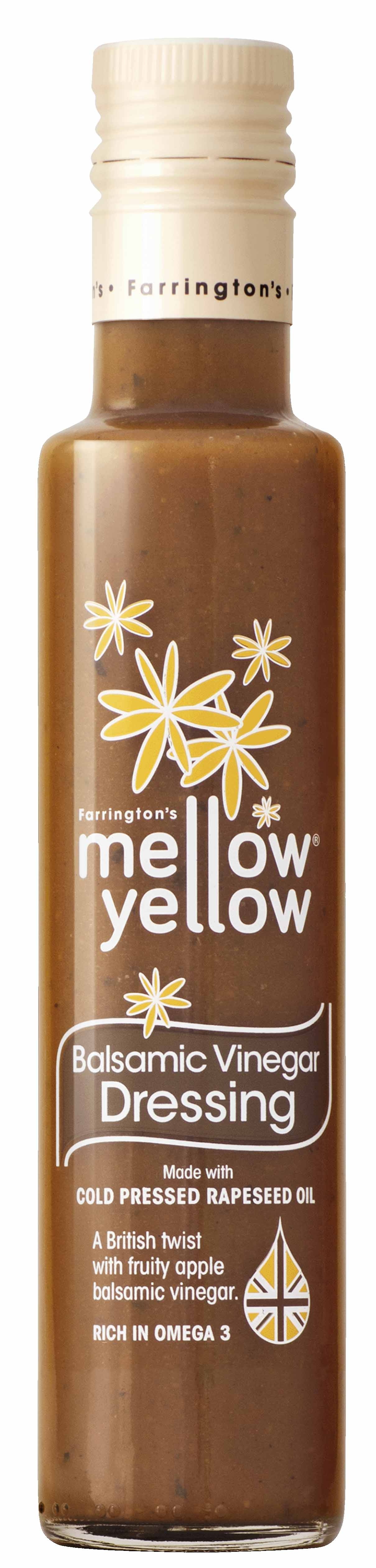 Mellow Yellow Balsamic Vinegar Dressing 250ml (6 Pack)